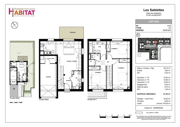 Villa t4 en location-accession* 31140 launaguet - Accueil - toulouse ...