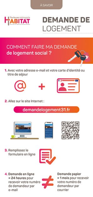 La demande de logement social en ligne